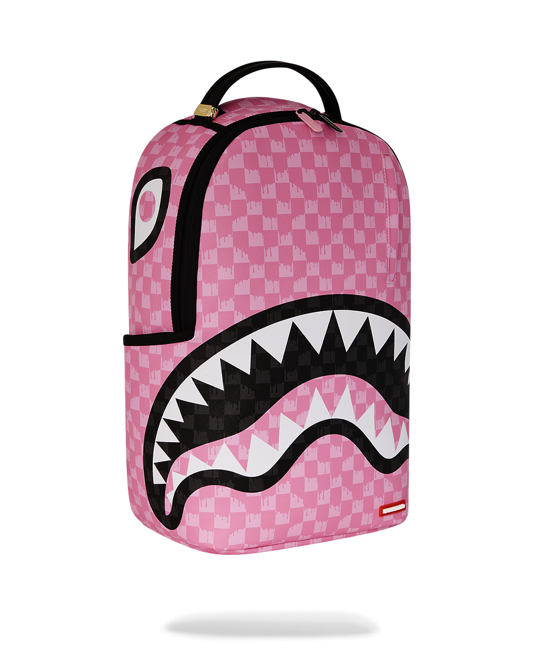 PINK AND BLACK DRIP CHECK DLXSV BACKPACK – Sprayground GR
